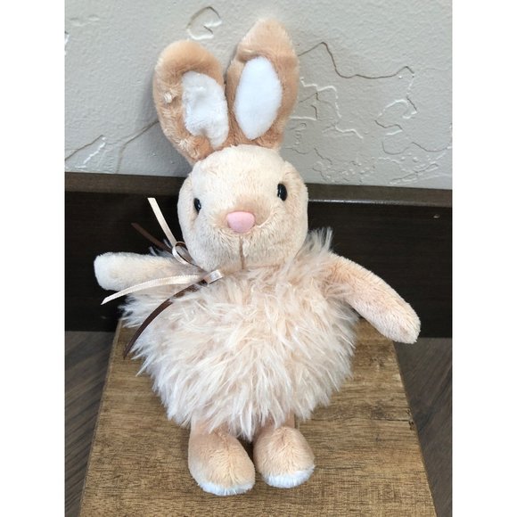 Douglas | Toys | Douglas Toys Oatmeal Tan Puff Bunny Plush Stuffed Toy ...